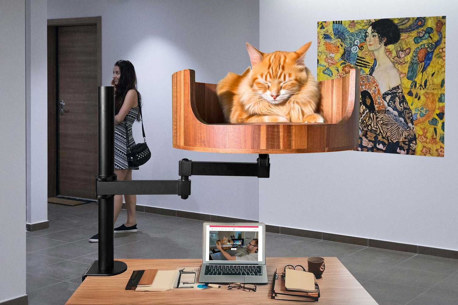 Desk Cat Bed: The Perfect Solution for Cat Lovers – Desk Cat Nest