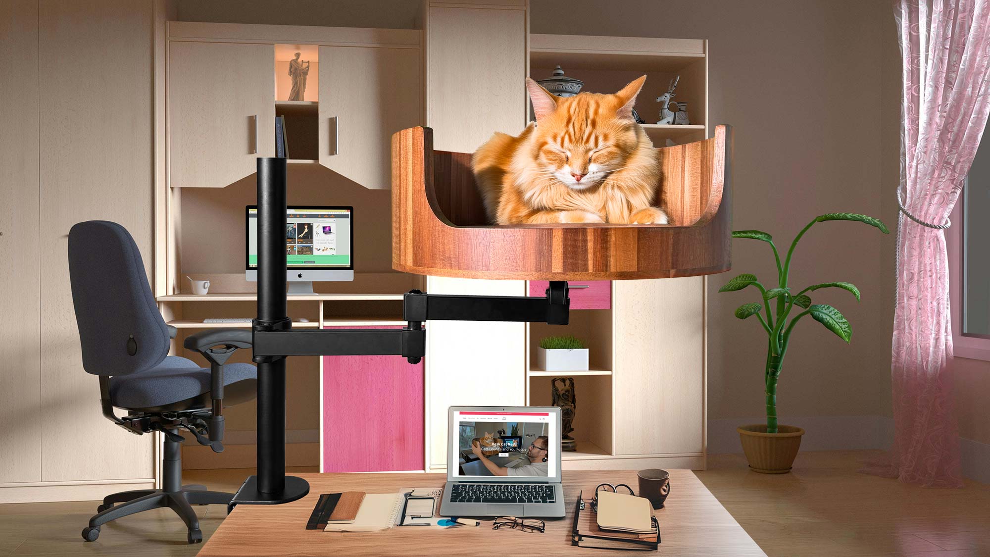 How to Stop a Cat Meowing at Night: Tips and Tricks – Desk Cat Nest