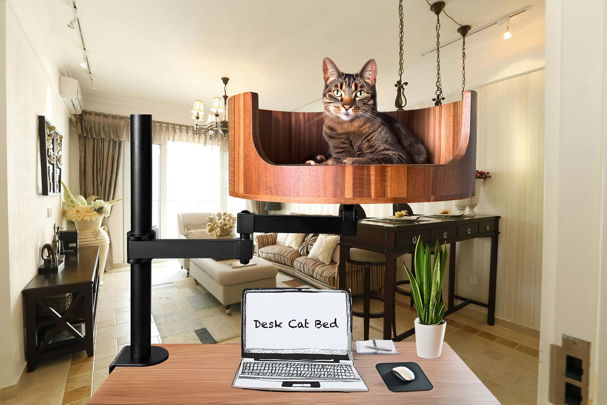 Vintage Suitcase Cat Bed: A Stylish Retreat for Cats – Desk Cat Nest