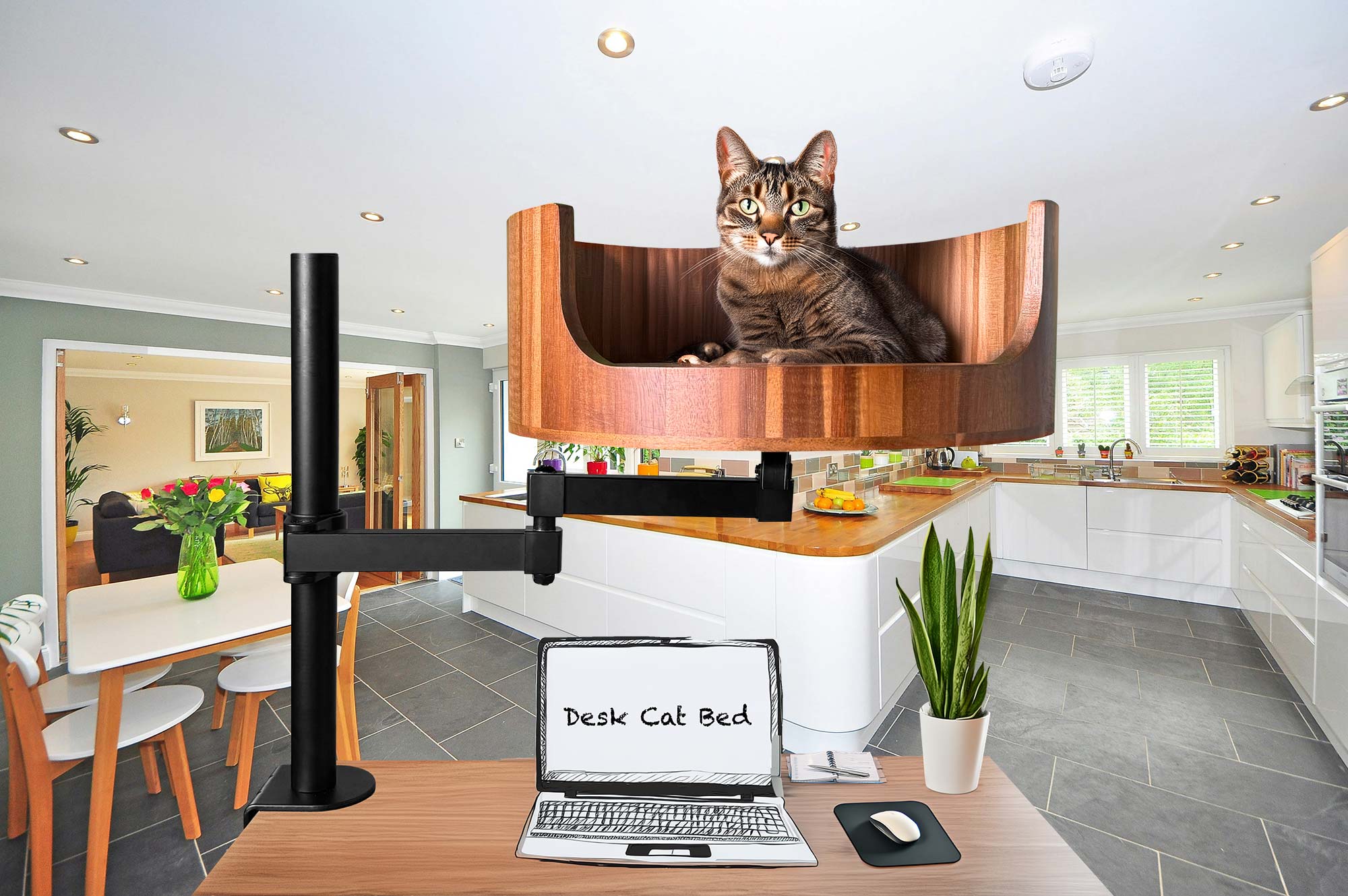 When Cats Lay on Your Chest: A Heartwarming Experience – Desk Cat Nest