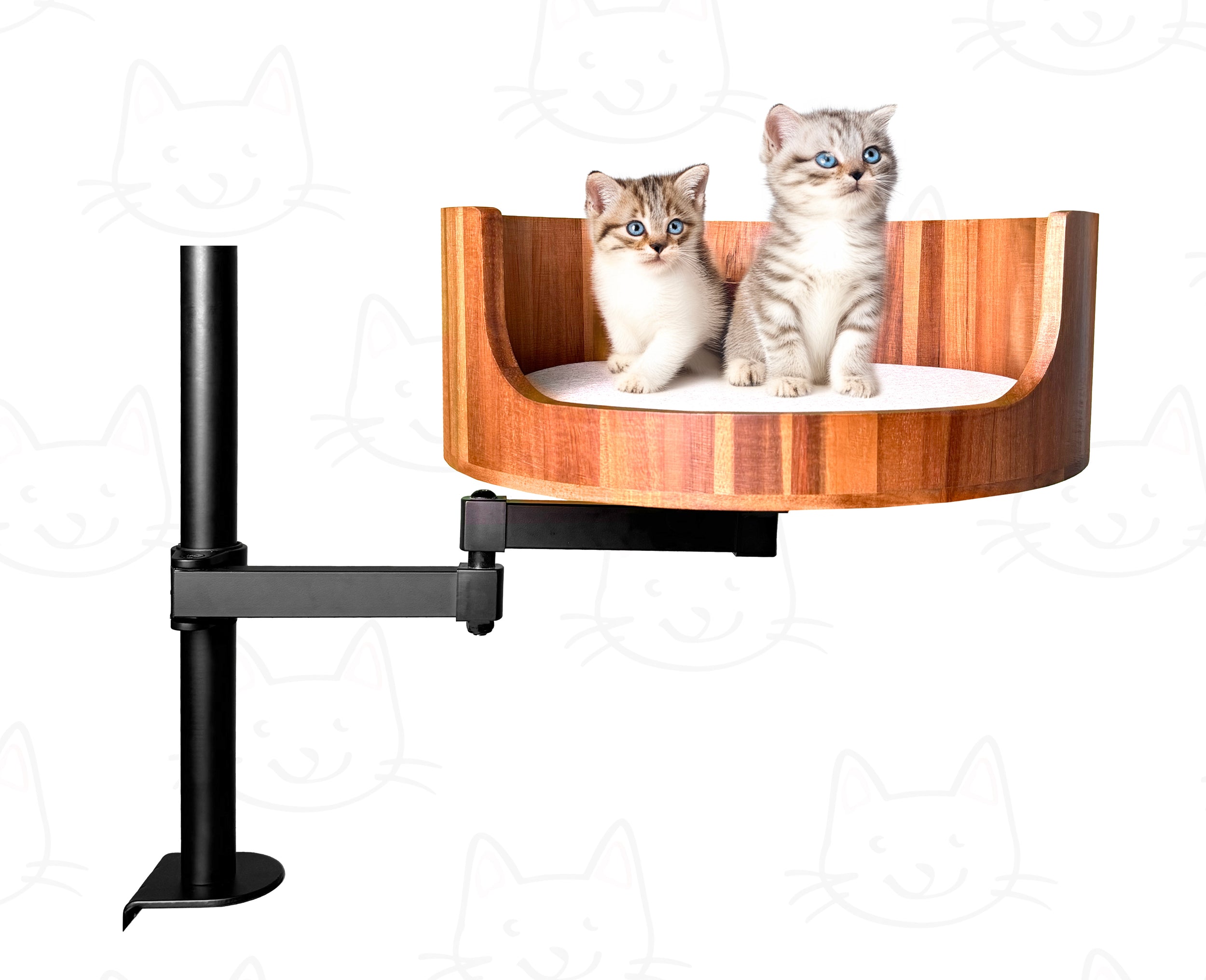 Desk Cat Nest - Best Desktop Cat Bed